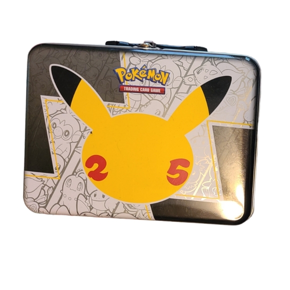 Pokemon | Games | Pokemon 25th Anniversary Collectors Tin Lunch Box Tin ...